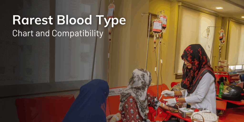 Rarest Blood Type: Chart and Compatibility - Husaini Blood Bank